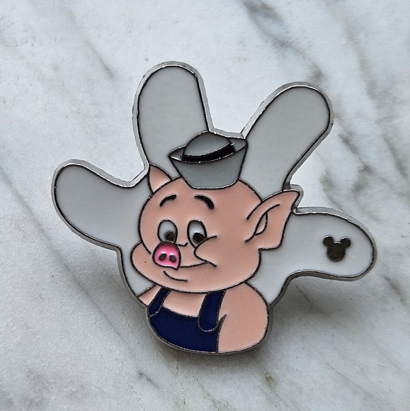Disney | Jewelry | Practical Pig From The Three Little Pigs On Mickey ...